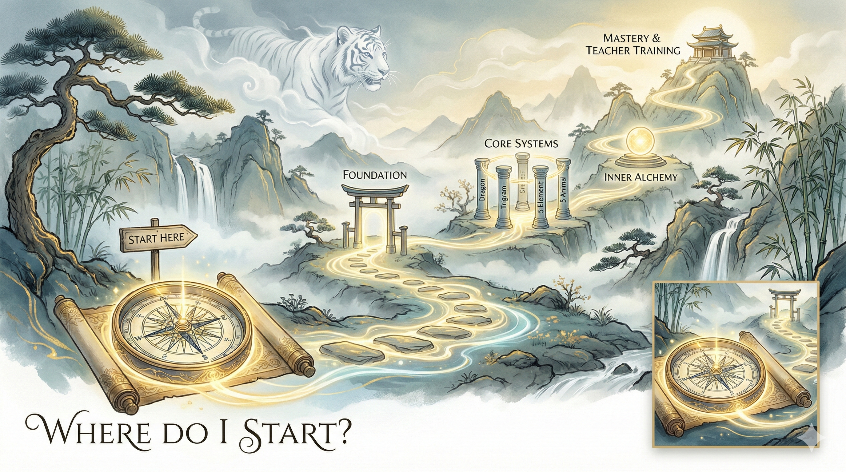 The White Tiger Qigong Training Path